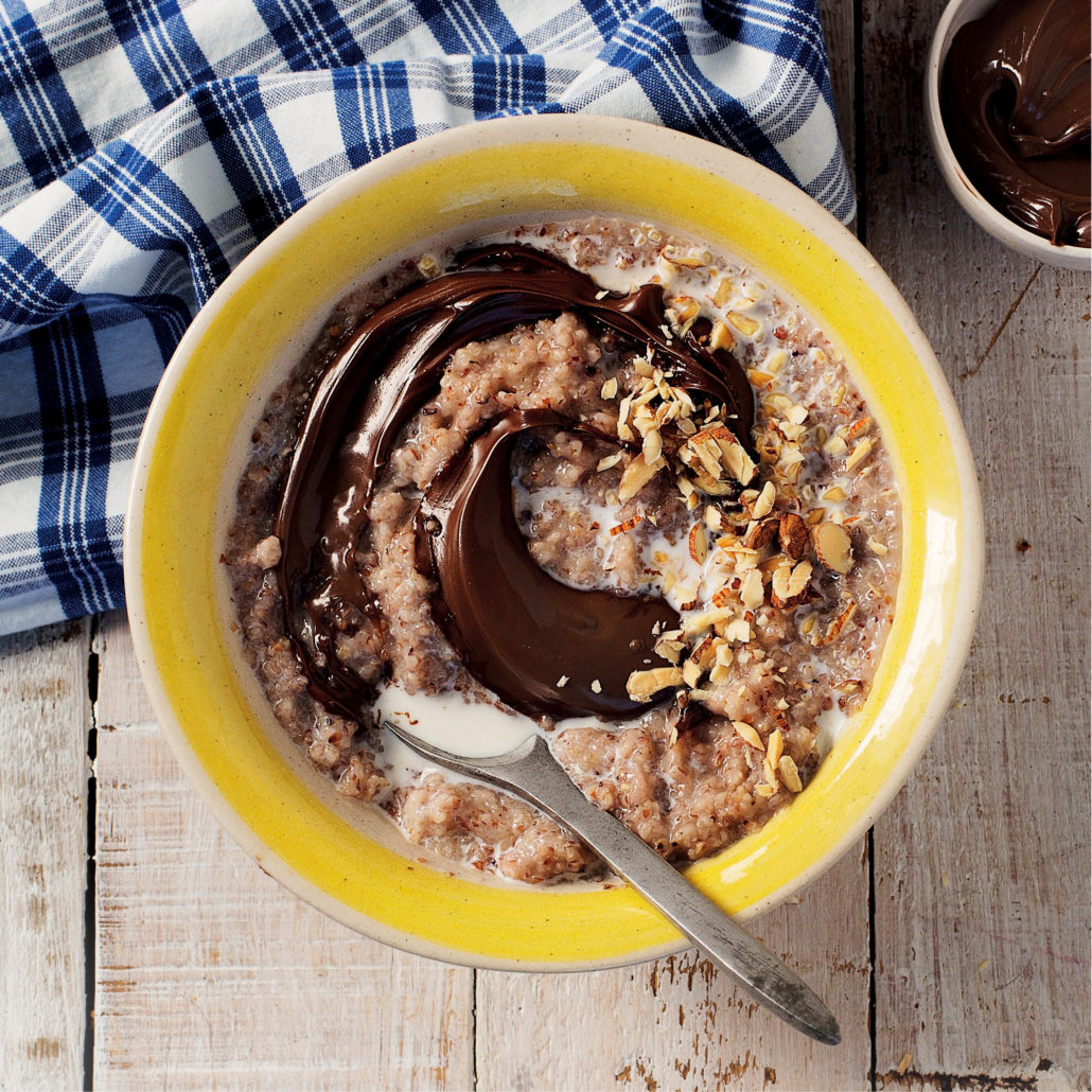 Nutella hot chocolate porridge - MyKitchen