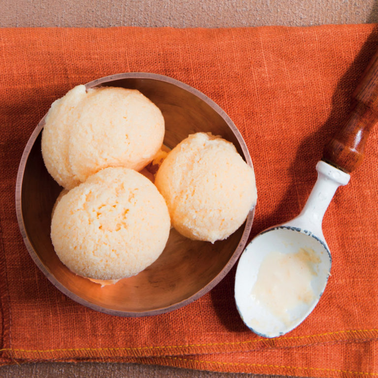 Melon ice cream - MyKitchen