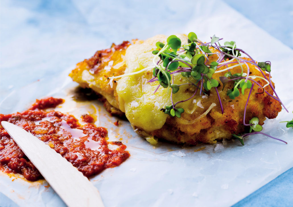 Three-cheese chicken Parmesan - MyKitchen