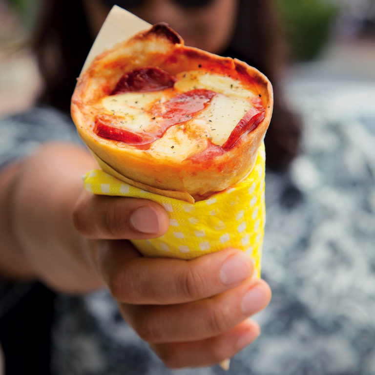 Pizza cones - MyKitchen