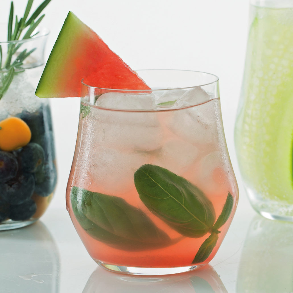 Watermelon, basil and vodka cocktail - MyKitchen