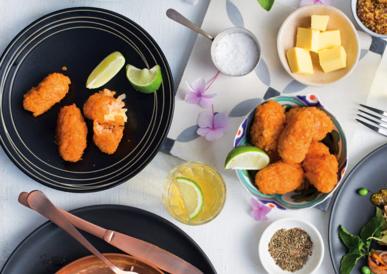 Cheesy rice balls - MyKitchen