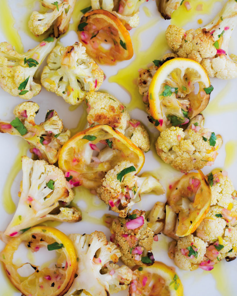 Roasted cauliflower with lemon relish - MyKitchen