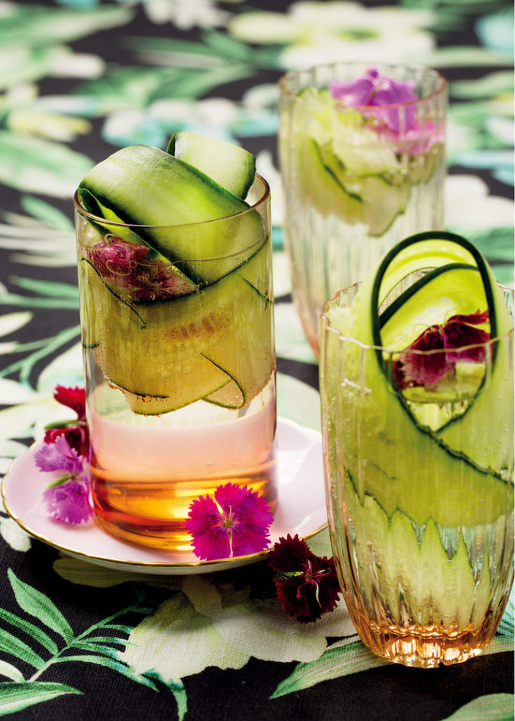Floral cocktails - MyKitchen