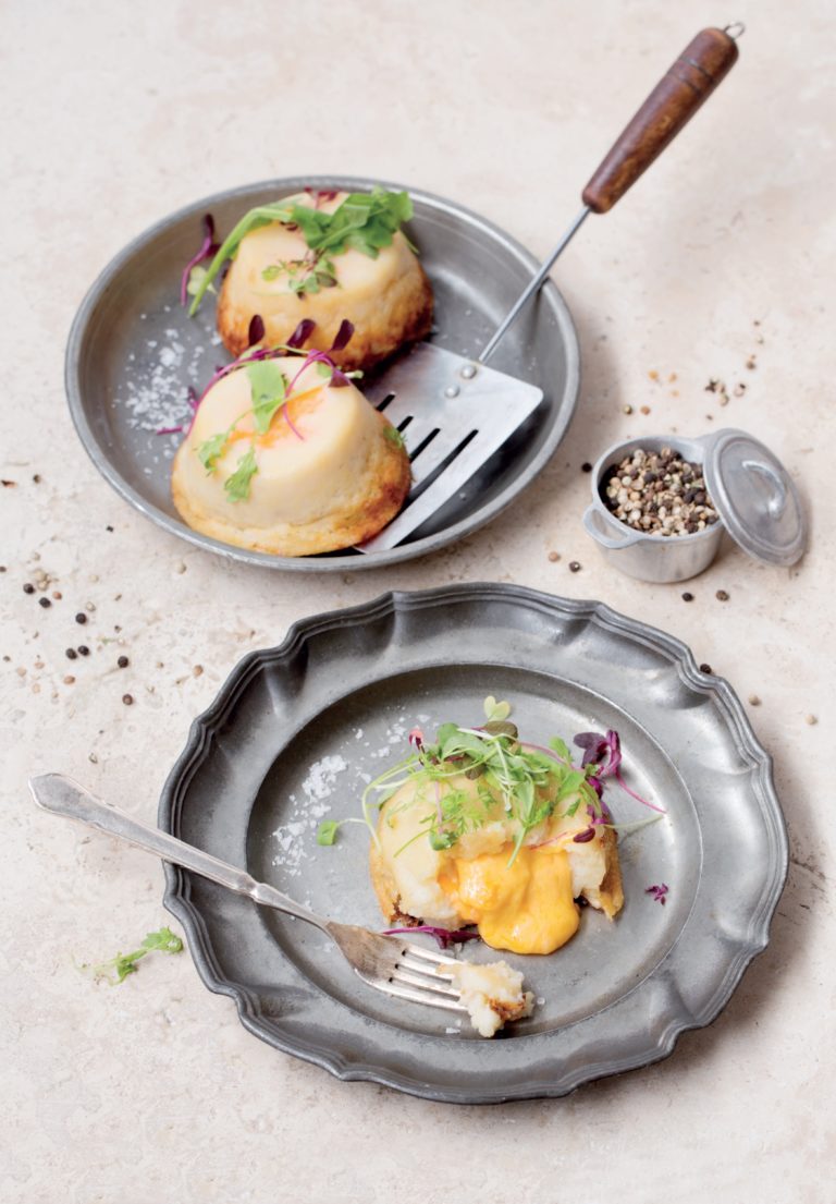 Cheesy potato lava cakes - MyKitchen