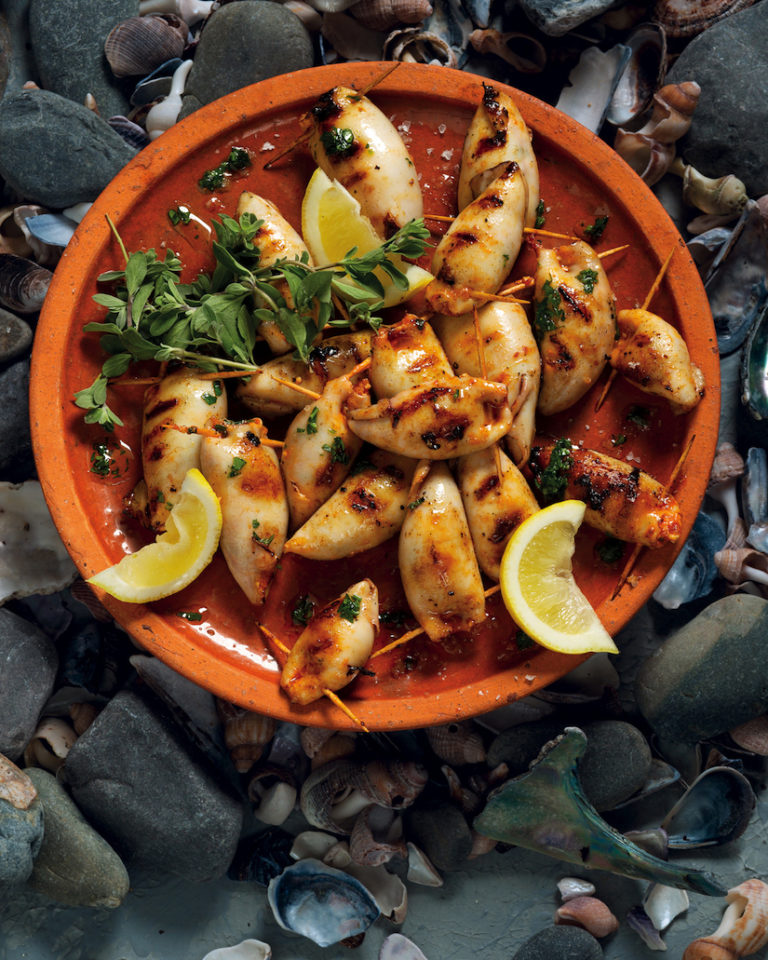 Chorizo stuffed calamari - MyKitchen