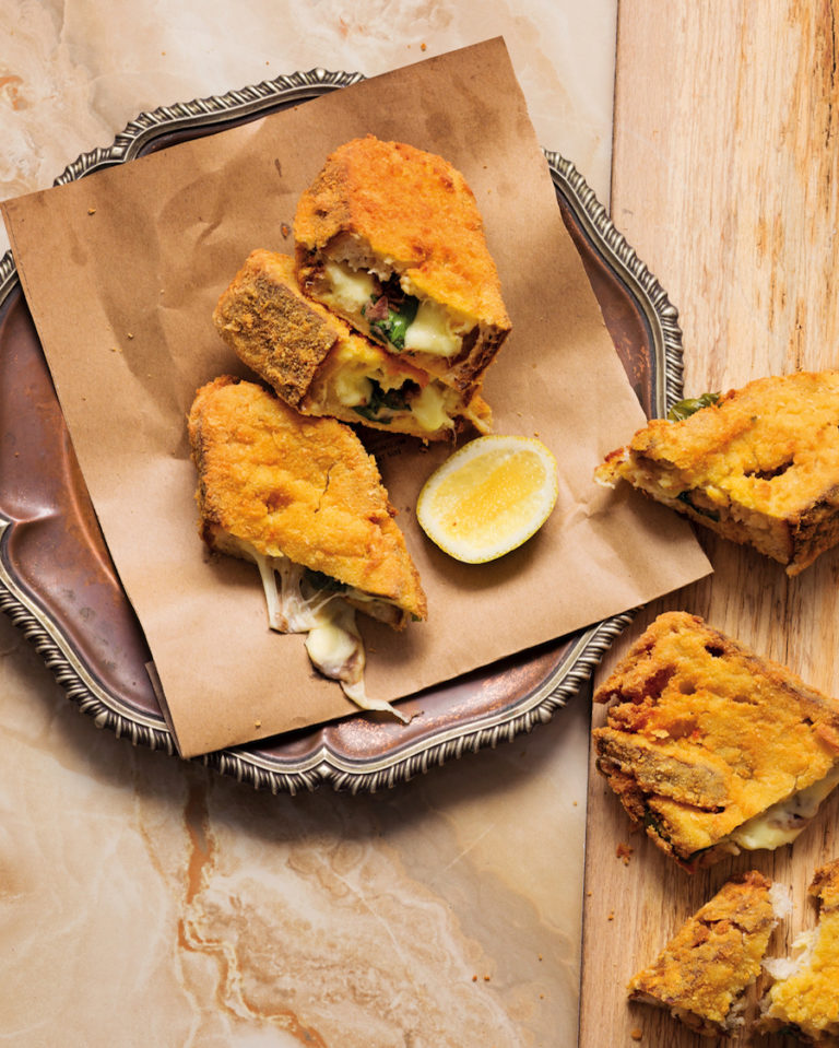 Use up your stale bread for this mozzarella en carrozza - MyKitchen