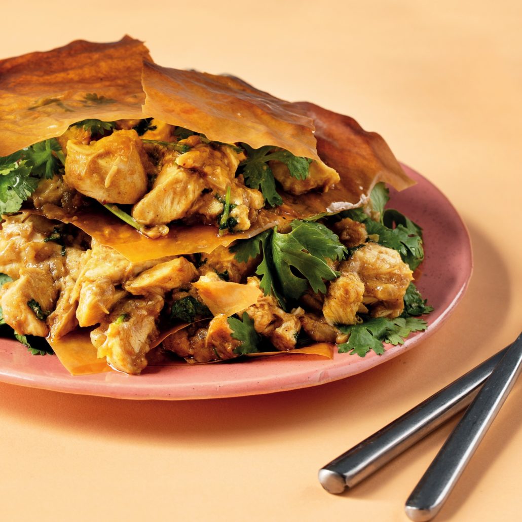 Deconstructed chicken pies with peanut butter - MyKitchen