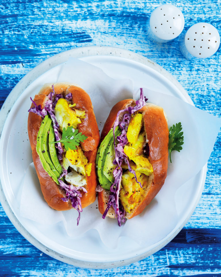 Pickled fish sub sandwiches with avocado - MyKitchen