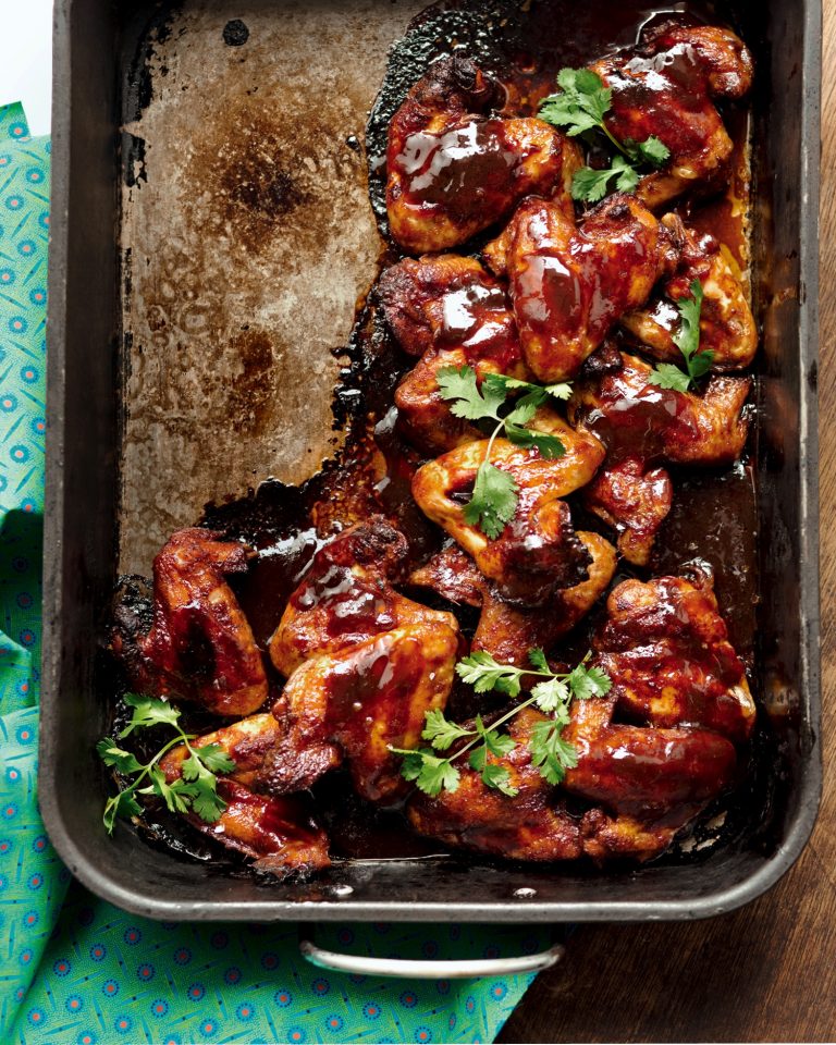 Foodie Thuli Gogela’s famous Barbecue chicken wings - MyKitchen
