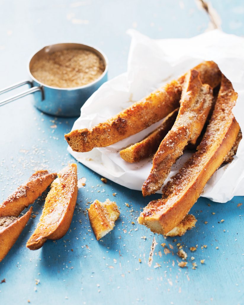 Use stale or leftover bread for this cinnamon and sugar biscotti ...