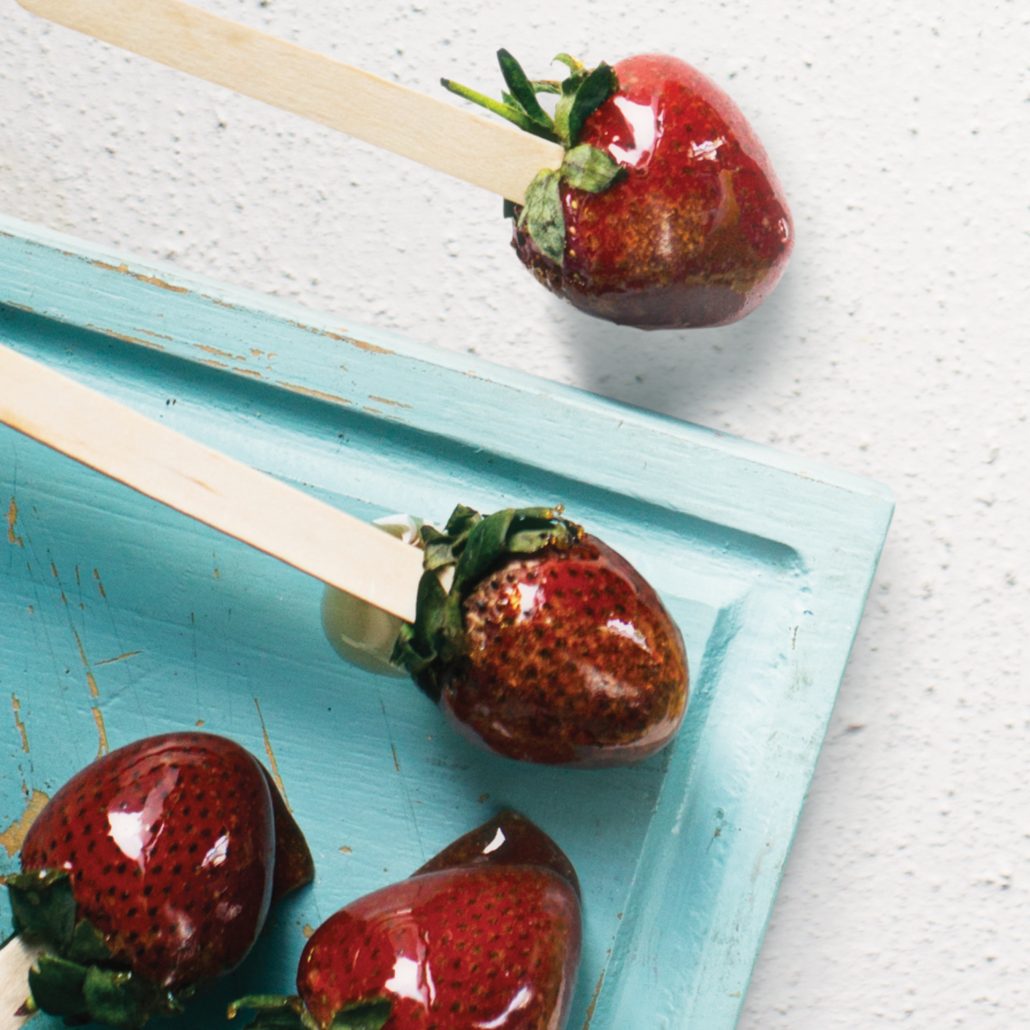 Cooking with kids: Toffee-coated strawberries - MyKitchen