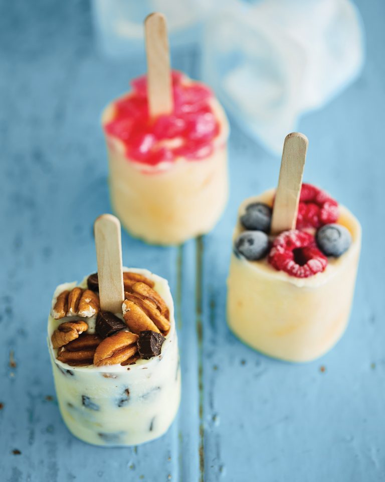 Cooking with kids: Frozen yoghurt fruity pops - MyKitchen