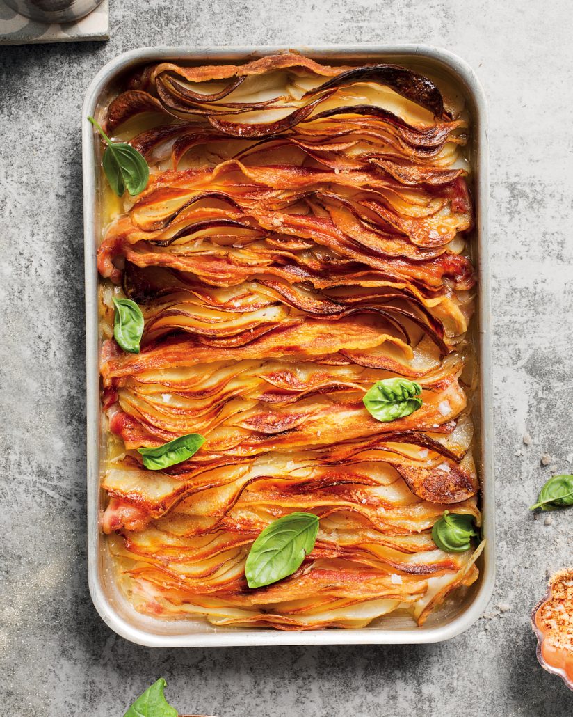 MK's new and improved bacon-salted potato bake - MyKitchen