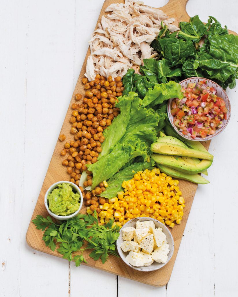 Shredded chicken salad board - MyKitchen