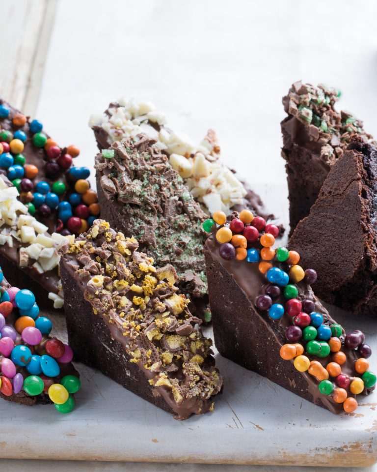 Brownie triangles - MyKitchen