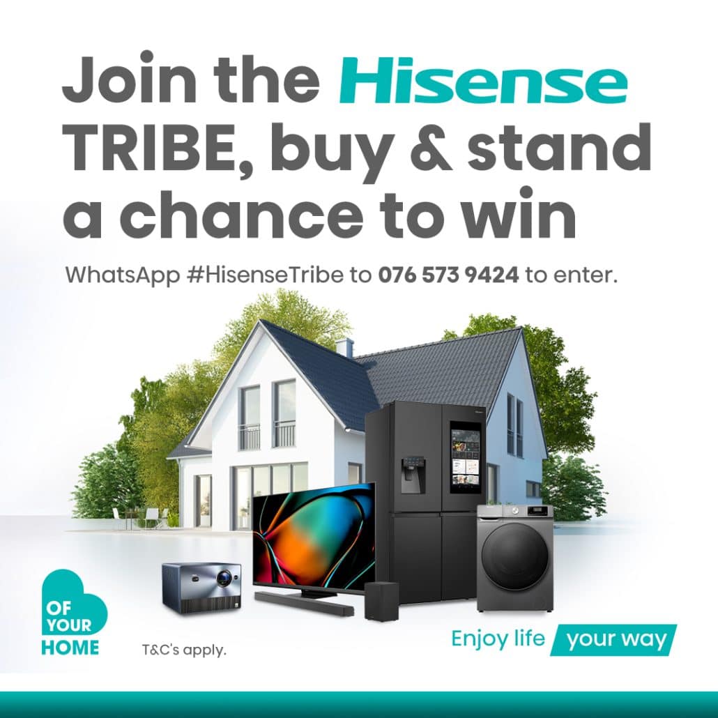 Join the Hisense Tribe and win big prizes this April - MyKitchen